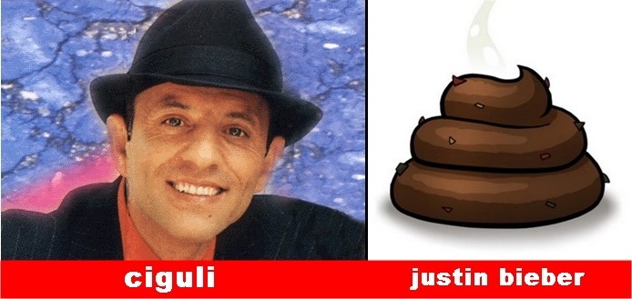 ciguli vs justin bieber - uludağ sözlük galeri